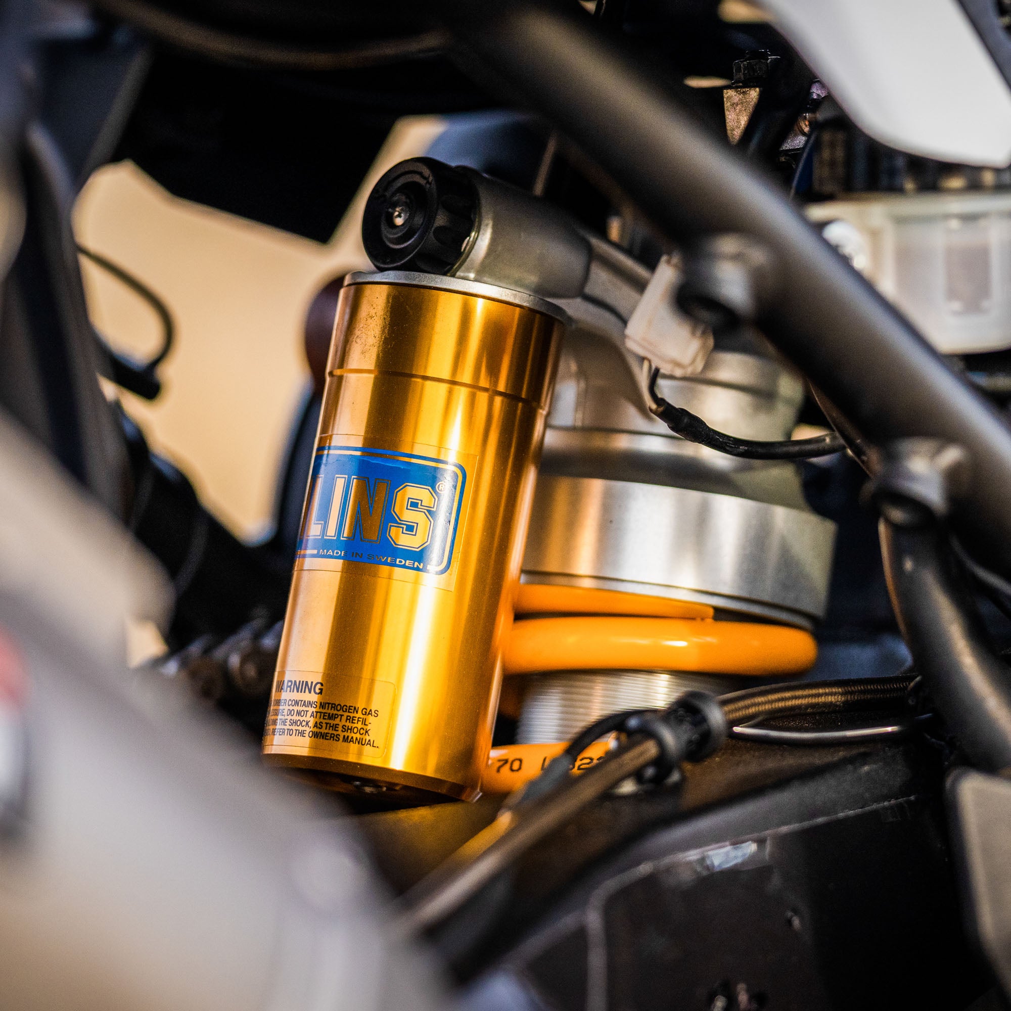 ÖHLINS - S46 ADVENTURE SHOCK - YAMAHA TENERE 700 - TMBR MOTO