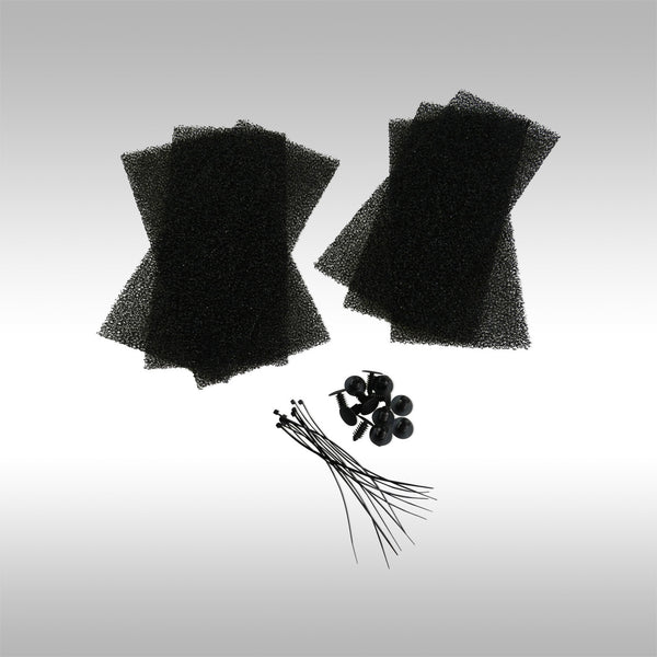 BULLET PROOF DESIGNS - RADIATOR GUARD FOAM MUD KIT - TMBR MOTO