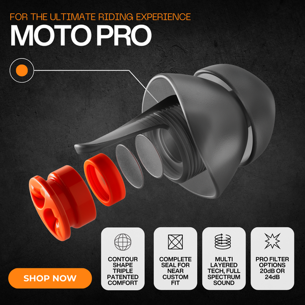EARPEACE - MOTO PRO EARPLUGS - TMBR MOTO
