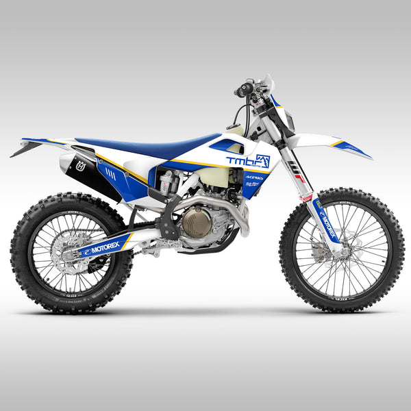 GRAPHICS KIT - 2020 - 2023 HUSQ FE, TE, FX, TX - HERITAGE - TMBR MOTO