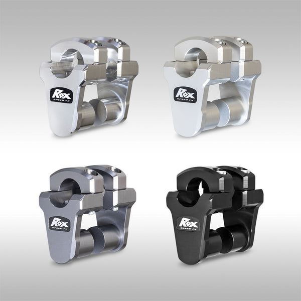 ROX SPEED - 2 INCH PIVOTING BAR RISER - 1 1/8 INCH HANDLEBARS - TMBR MOTO