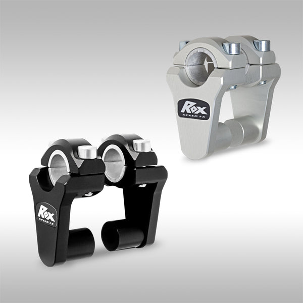 ROX SPEED - 2 INCH PIVOTING BAR RISER - 7/8 INCH OR 1 1/8 INCH HANDLEB ...