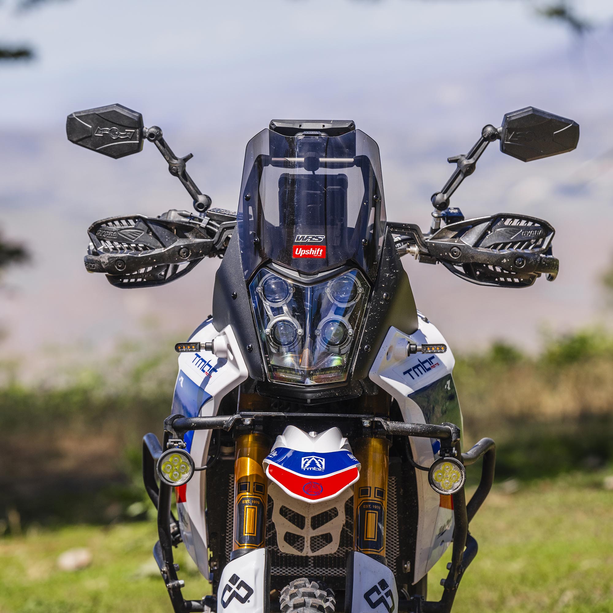 2019 - 2024 YAMAHA TENERE 700 - RTECH WHITE / BLUE / RED STRIPES - GRA ...