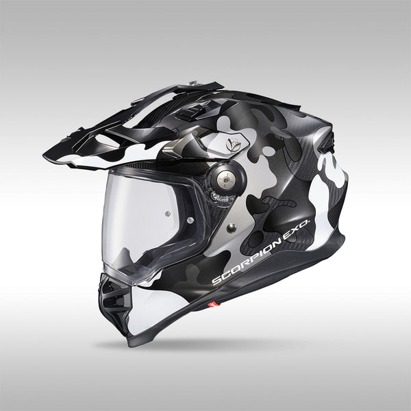 Scorpion EXO XT9000 Carbon Helmet Gilley Camo | Adventure Dual-Sport ...