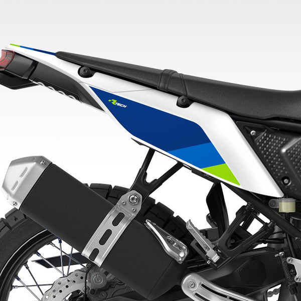 2019–2024 YAMAHA TENERE 700 - RTECH WHITE / BLUE / GREEN STRIPES ...