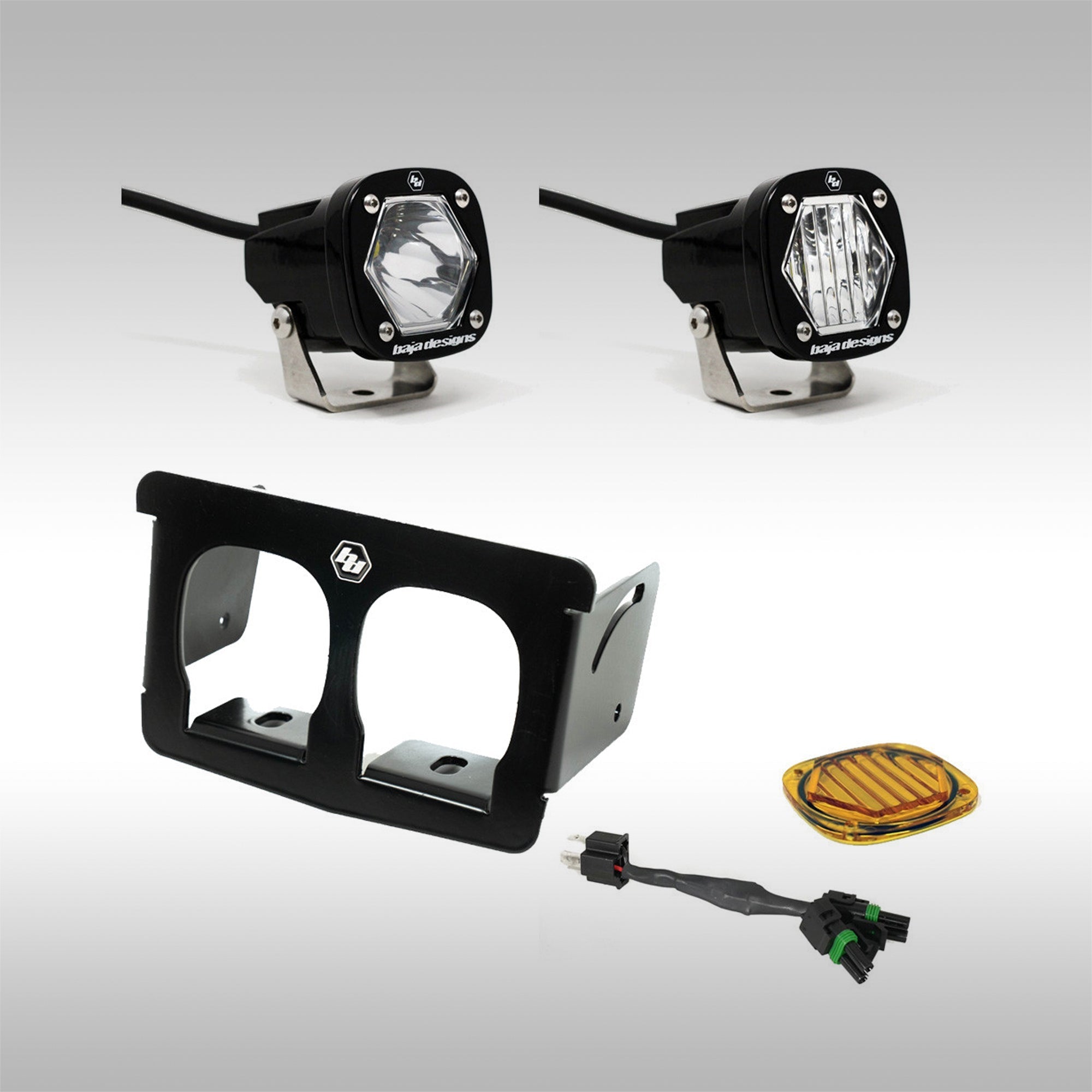 BAJA DESIGNS - DUAL HEADLIGHT KIT - SUZUKI DRZ400 / DR650 - TMBR MOTO