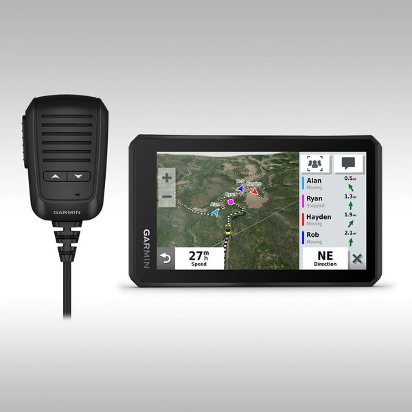 GARMIN - TREAD 5.5" POWERSPORT NAVIGATOR WITH GROUP RIDE RADIO - TMBR MOTO