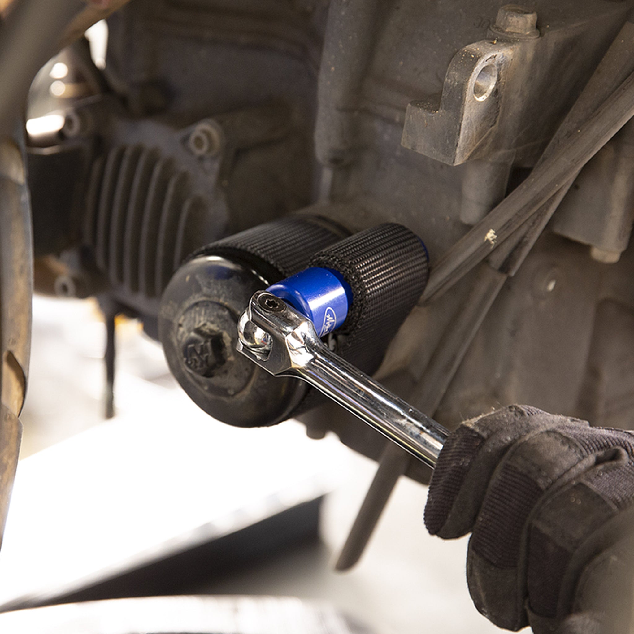 Motion Pro Oil Filter Strap Wrench V2 | Universal Fit | TMBR MOTO